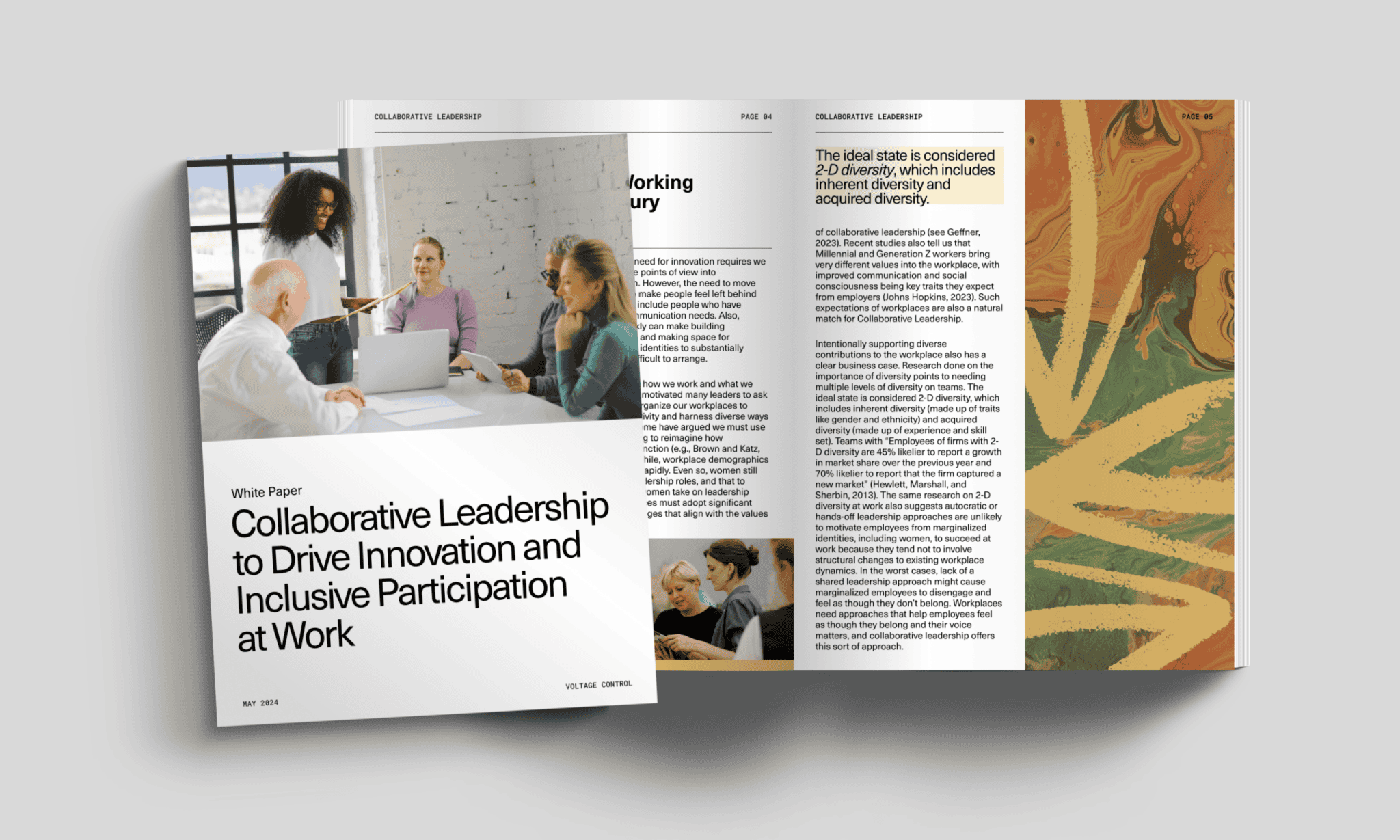 Collaborative Leadership for Innovation and Inclusivity